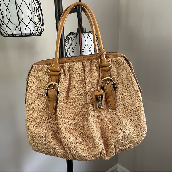 Badgley Mischka | Bags | Badgley Mishka Tote Bag Large Raffia | Poshmark